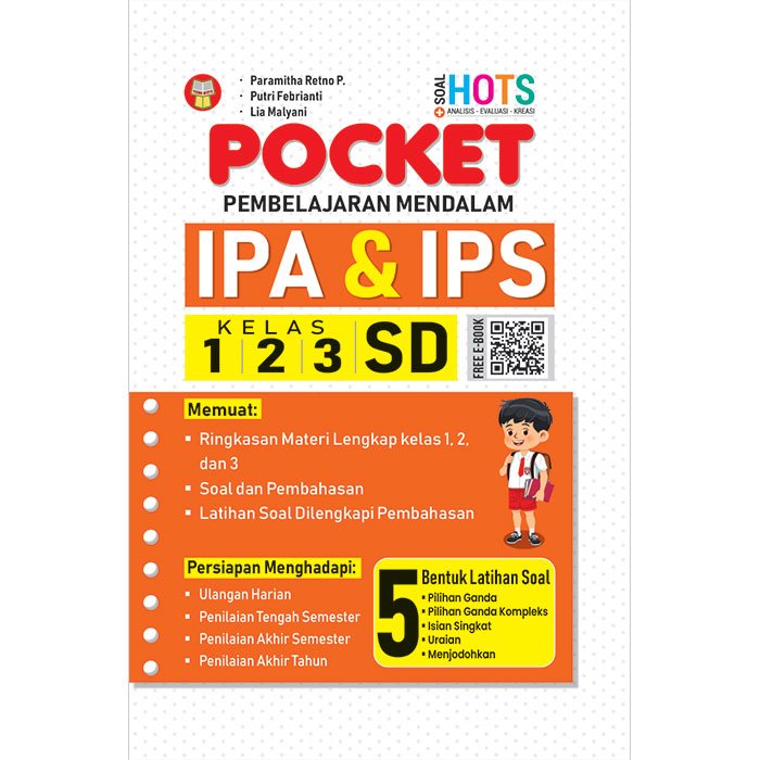 Pocket IPA & IPS untuk SD Kelas 1, 2, dan 3 - Yrama Widya Official